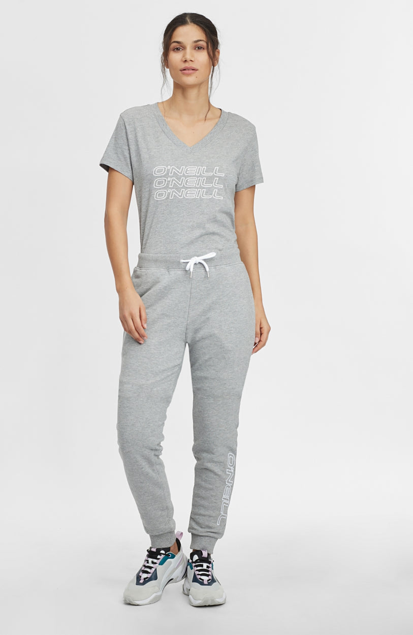 Triple Stack V-Neck T-Shirt | Silver Melee -A – O'Neill